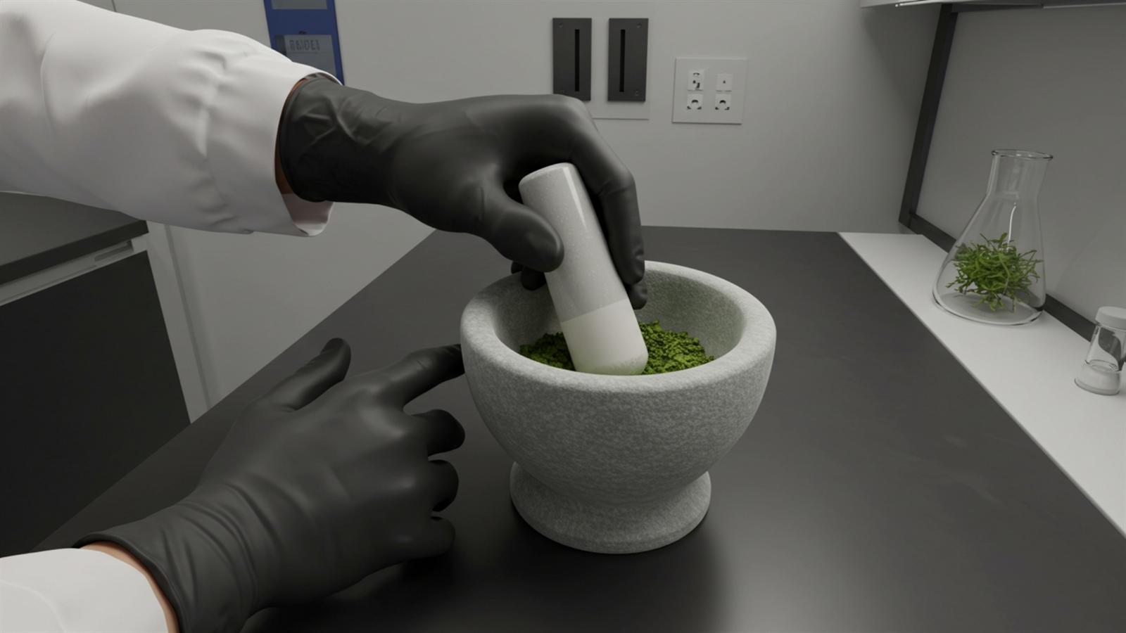 Virtual Reality in Extraction of DNA from Plant Material